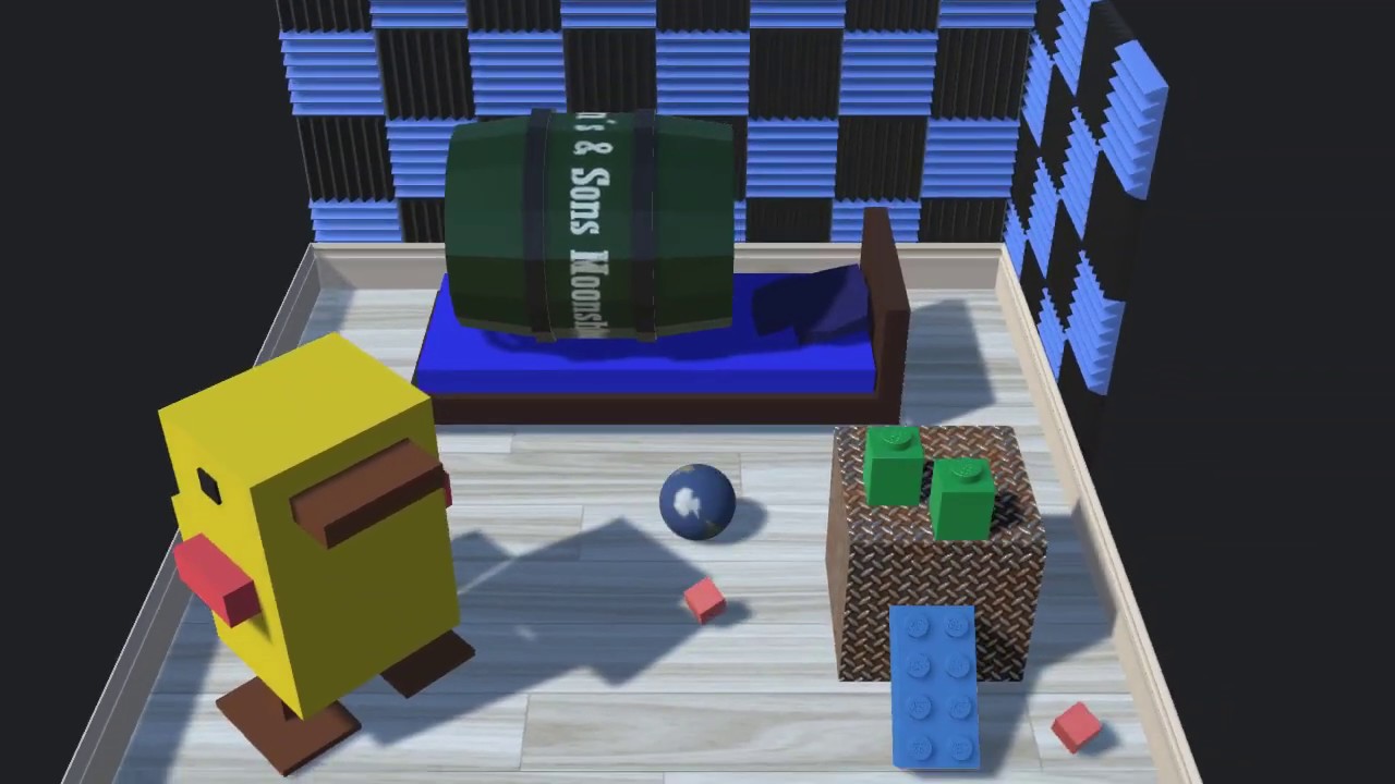 Simple Unity Prototype (B) Ball Jump, Blender Models and Textures - YouTube