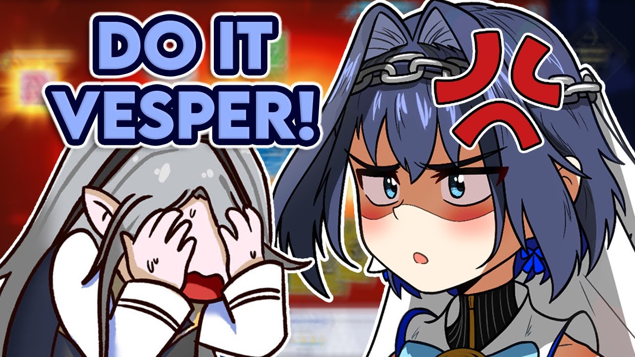 Vesper suffers as Kronii 𝐅𝐎𝐑𝐂𝐄𝐒 him to Win as a Team - YouTube