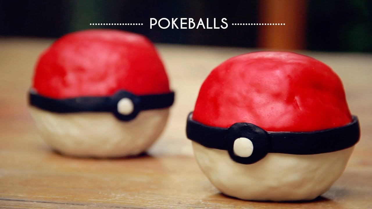 POKEBALL COMESTIBLE - Cocina con Olaya y Pelayo - YouTube