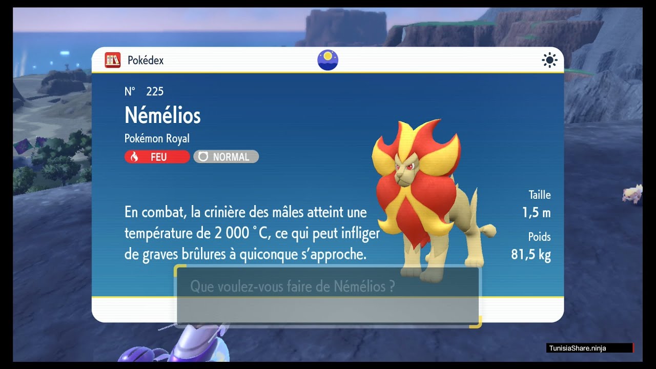 Pokemon Pyroar Shiny