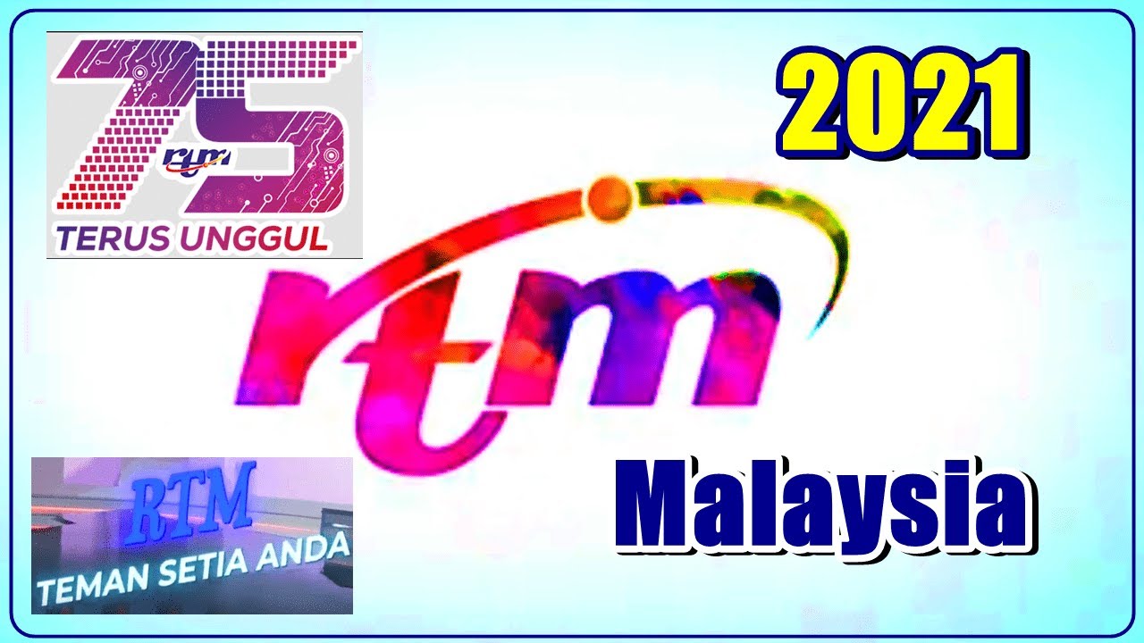 KOMPILASI LOGO RTM & LOGO ANNIVERSARY KE 75 (2021) - YouTube
