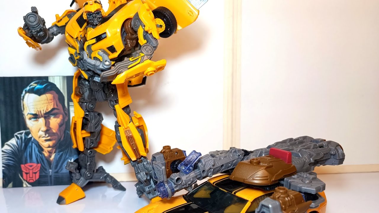 TRANSFORMERS 4- BUMBLEBEE (AGE OF EXTINCTIÓN) LEADER CLASS en español ...