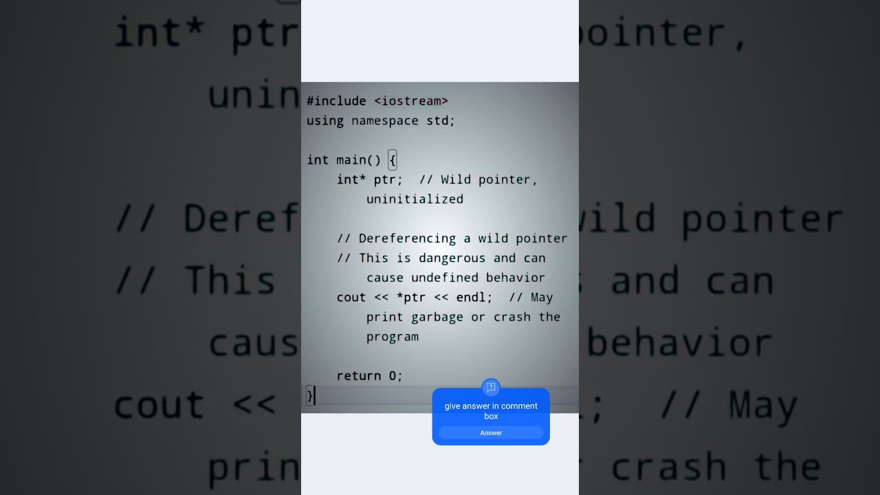 Wild Pointers In C Understanding And Avoiding Undefined Behavior Youtube
