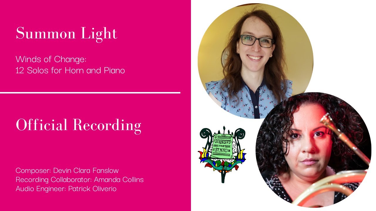 Summon Light, for Horn and Piano, by Devin Clara Fanslow - YouTube