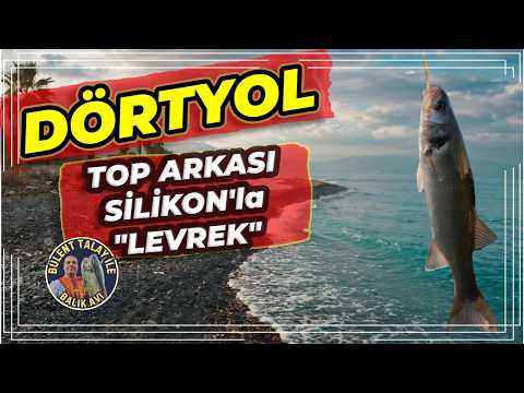 ATÇEK SİLİKONLA LEVREK AVI HEYECANIM! | Dörtyol'da At-çek, Spin veya LRF Tekniği ile Balık Avları