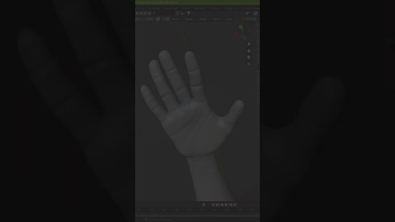 Blender 3D Hand Sculpting - YouTube