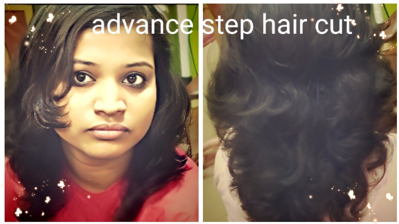 Advance step hair cut tutorial - YouTube