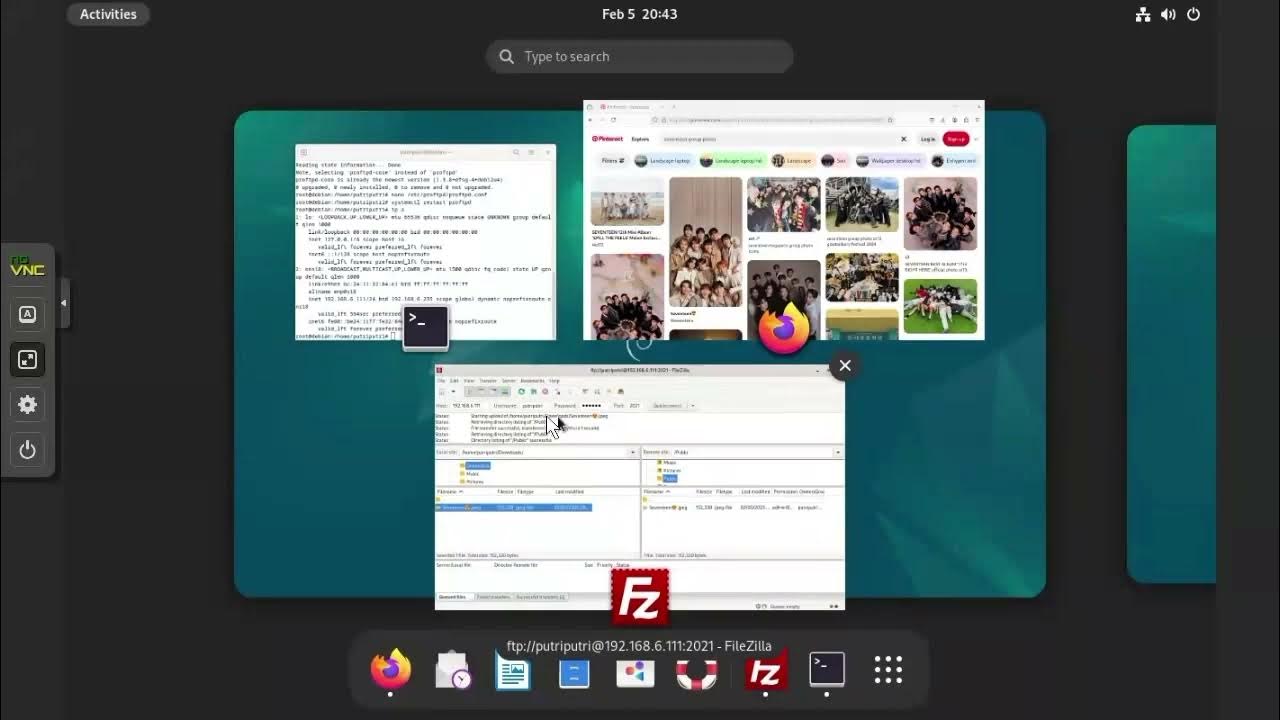 Menerapkan Konfigurasi dan Pengujian Layanan FTP Server - YouTube
