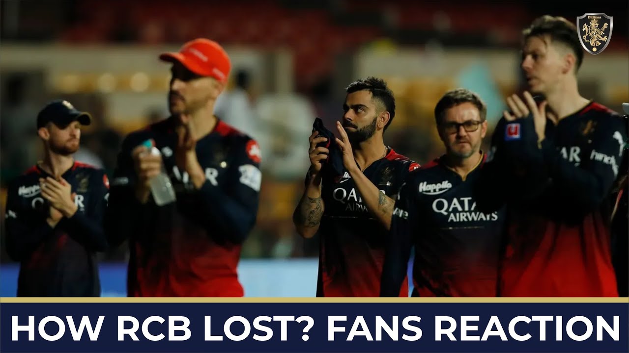 HOW RCB LOST? FANS REACTION - YouTube