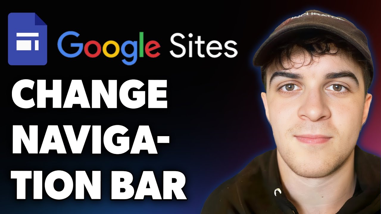 How to Change a Google Site Navigation Bar Google Sites (Full 2025 ...