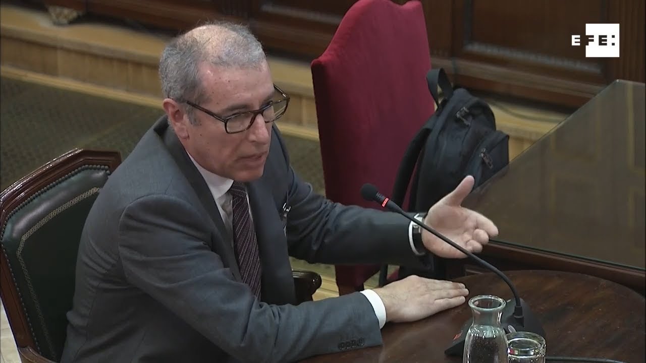 JOSÉ ALBERTO CARBONELL. Barcelona __ declaración completa juicio procés ...