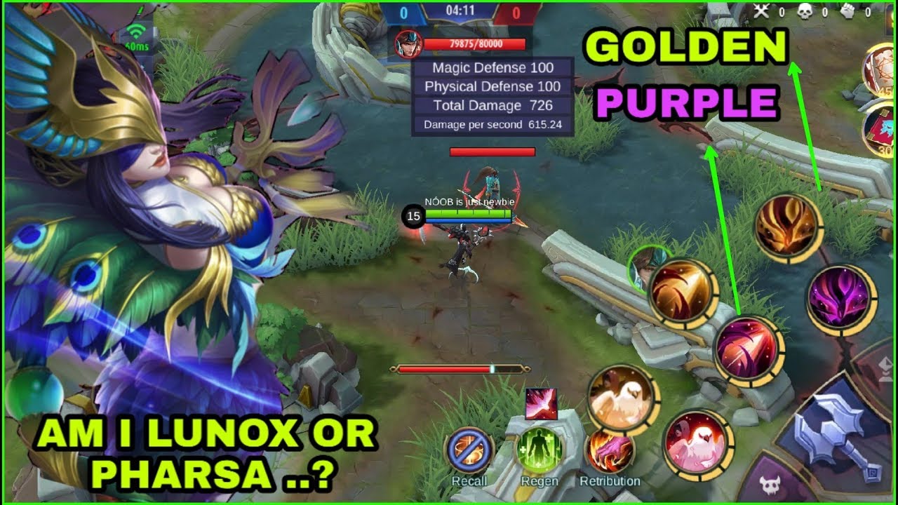 NEW REVAMPED PHARSA FULL DETAILS | MOBILE LEGENDS - YouTube