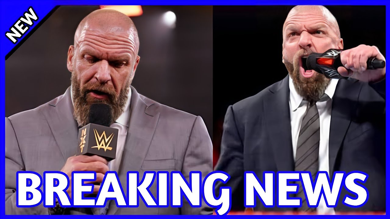 "Triple H's Sad News Sends Shockwaves Through WWE Community: You Won't ...