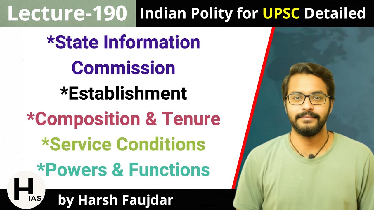 L190: State Information Commission- Composition, Functions, Service ...