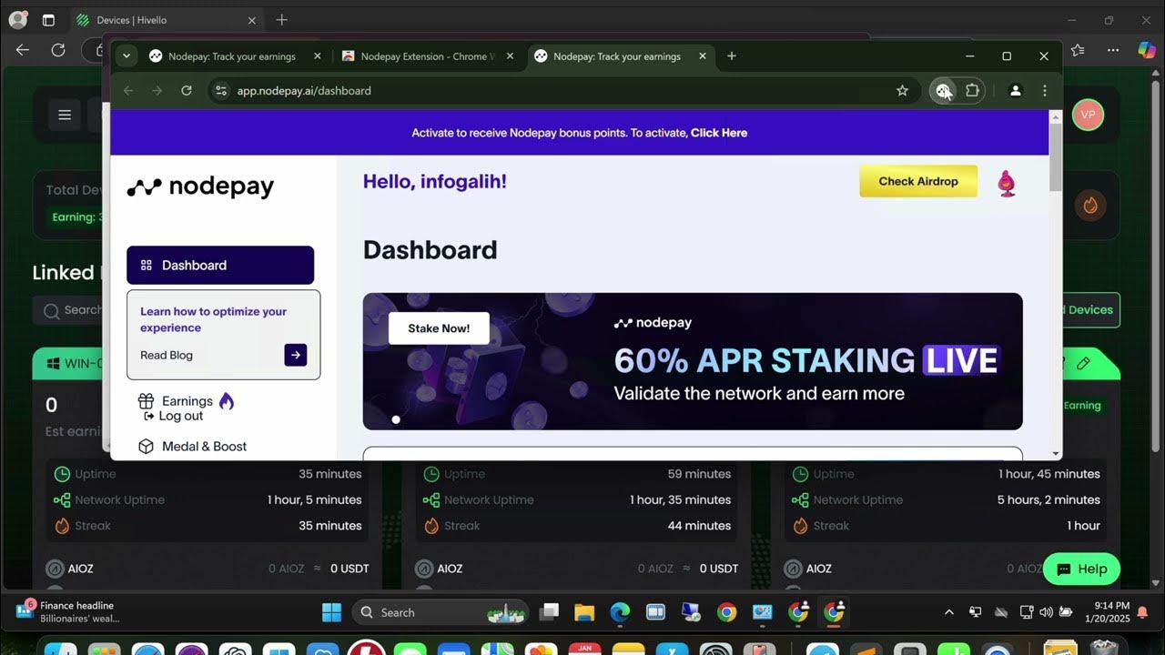 tutorial airdrop nodepay - YouTube