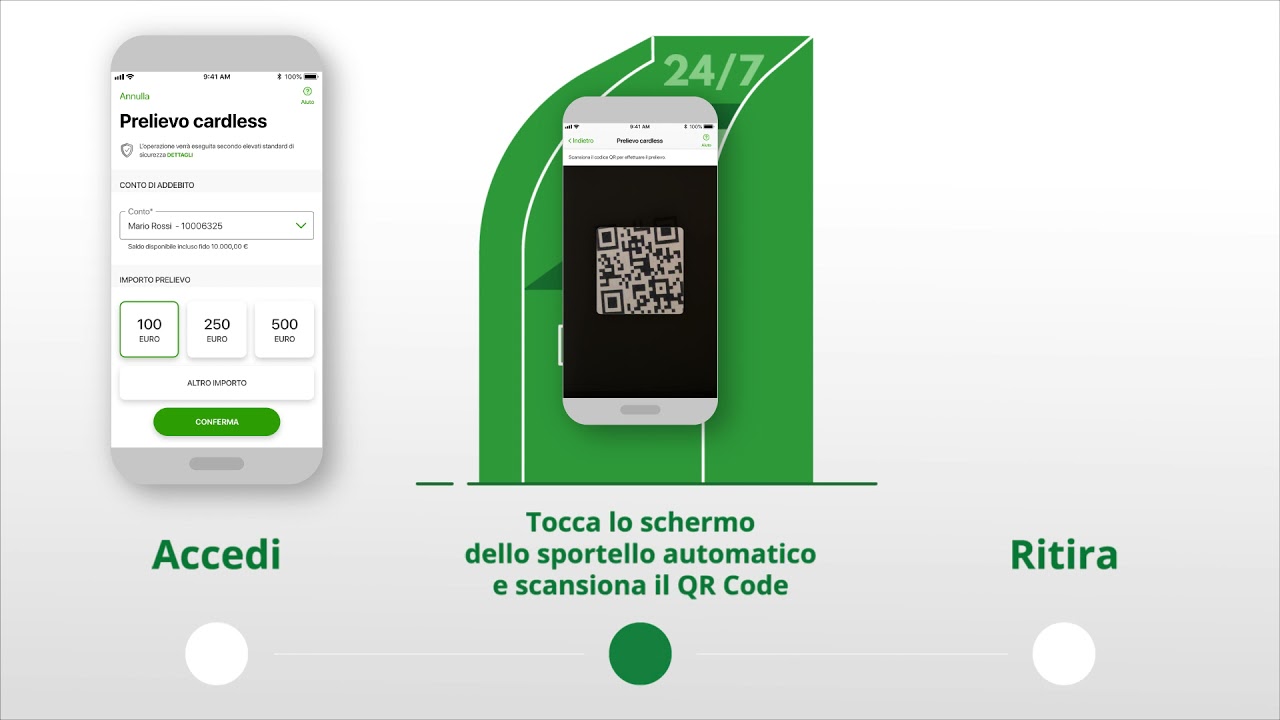 Prelievo Cardless | App Intesa Sanpaolo Mobile - YouTube