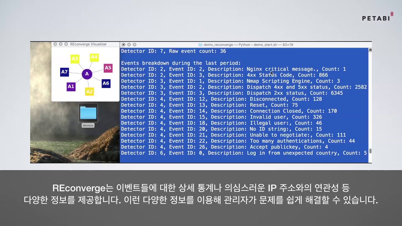 [한글자막] REconverge : Event Analysis and Monitoring Live Demonstration ...