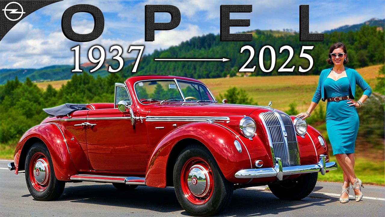 OPEL Executive Car Evolution – From (1937–Present) - YouTube