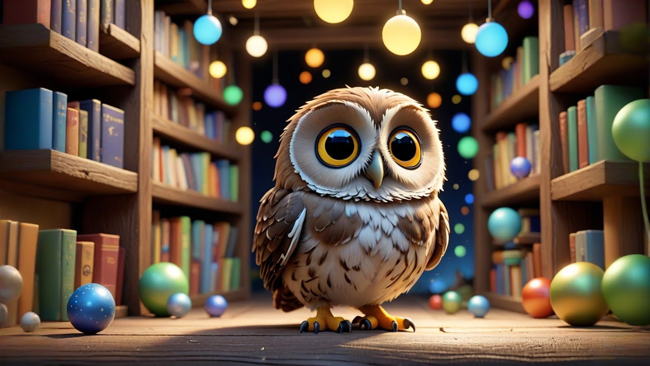 Three Little Owls Read in Bed | Bedtime Reading Song for Kids | Nursery ...