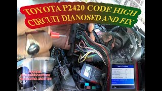 TOYOTA RAV4 P2420 EVAP EMISSION HIGH CIRCUIT DIAGNOSED... | Doovi