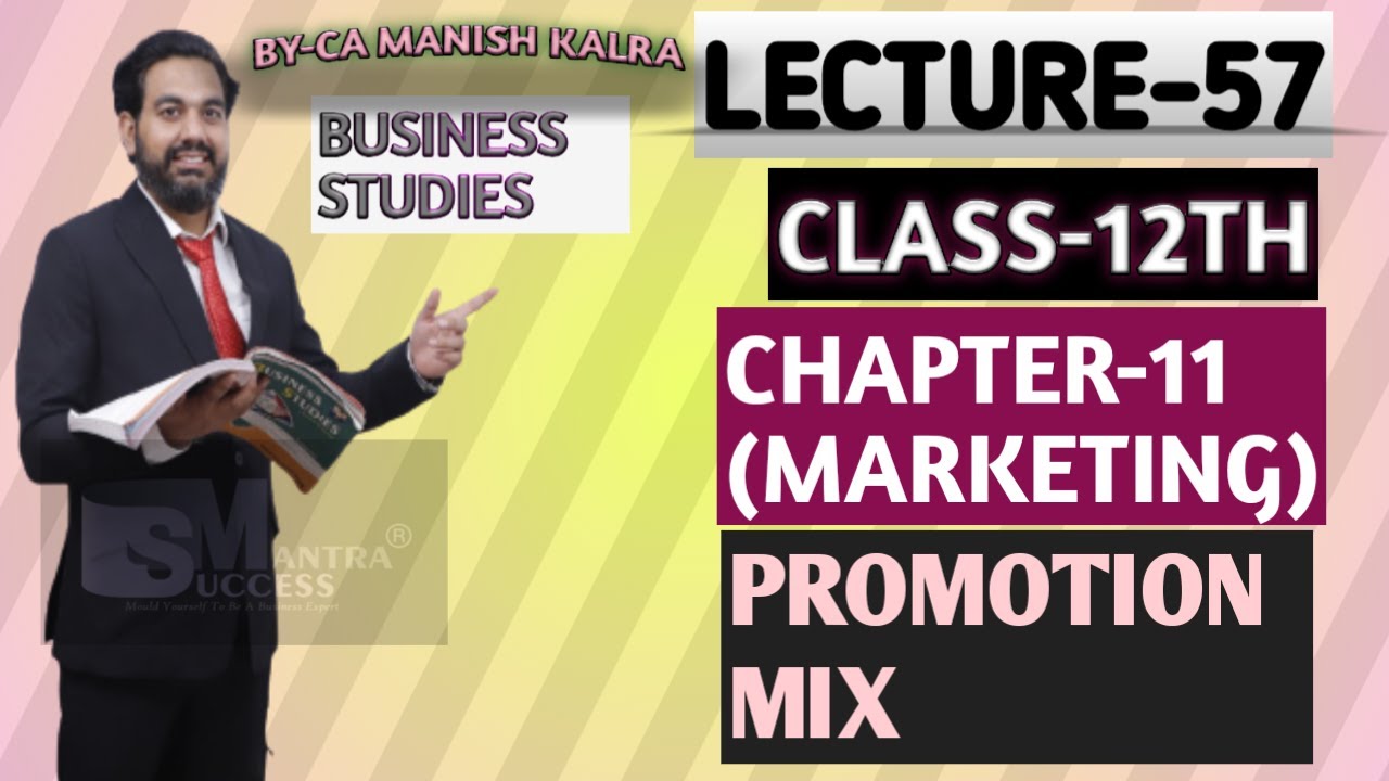 Promotion Mix (Part 2) | Chapter-11: Marketing | Class-12 Business ...