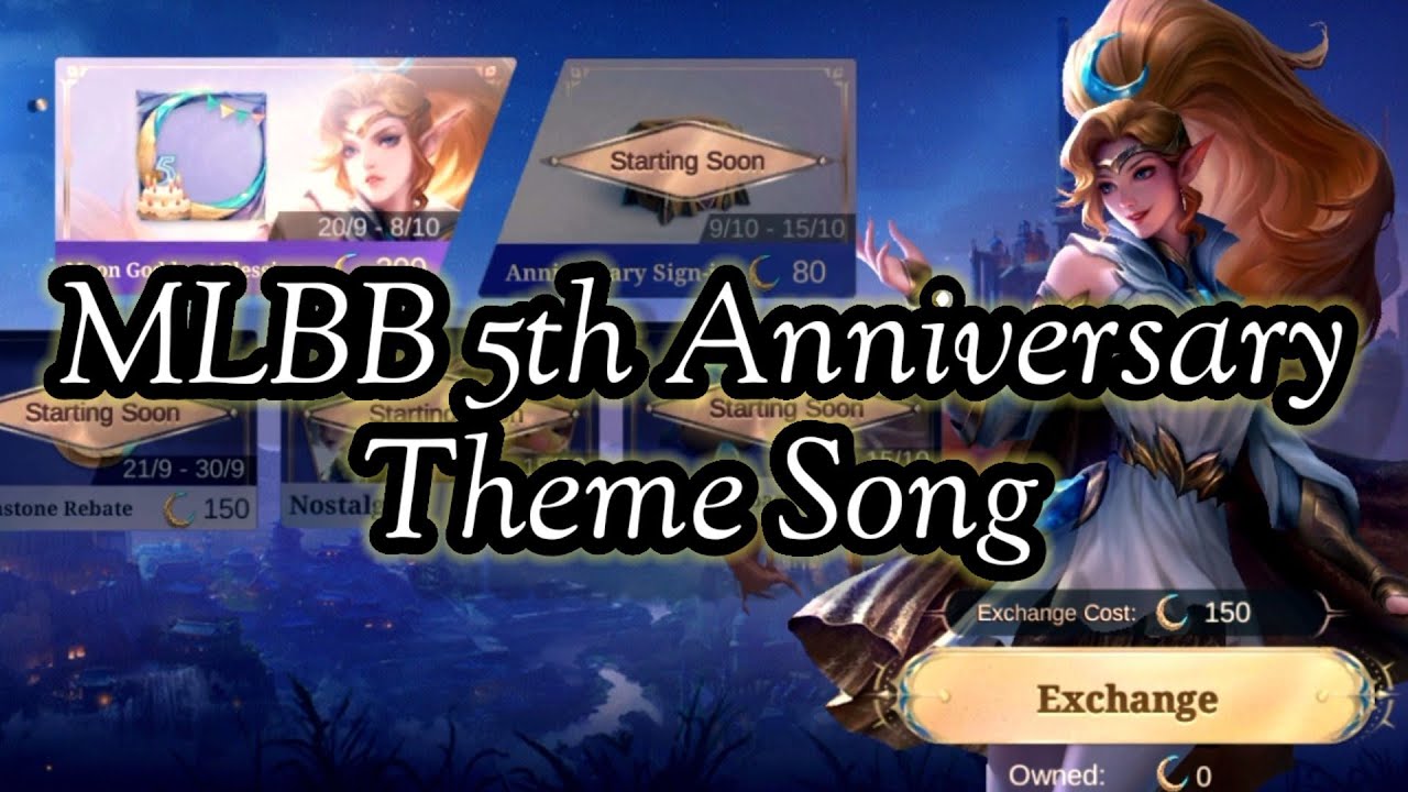 5th Anniversary Event Theme Song | MLBB Soundtrack - YouTube