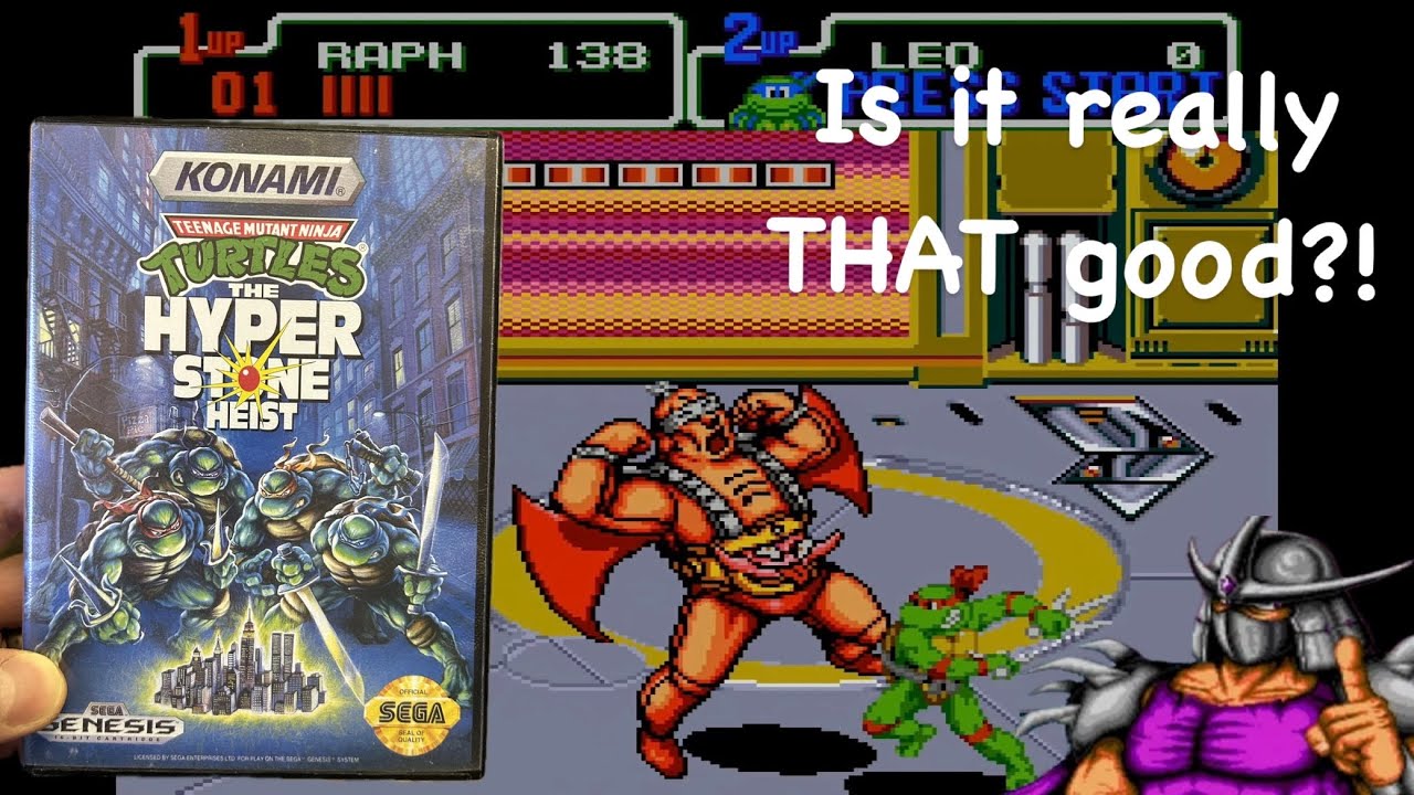 TMNT: The Hyperstone Heist (Sega Genesis) - Has It Aged Better Than ...