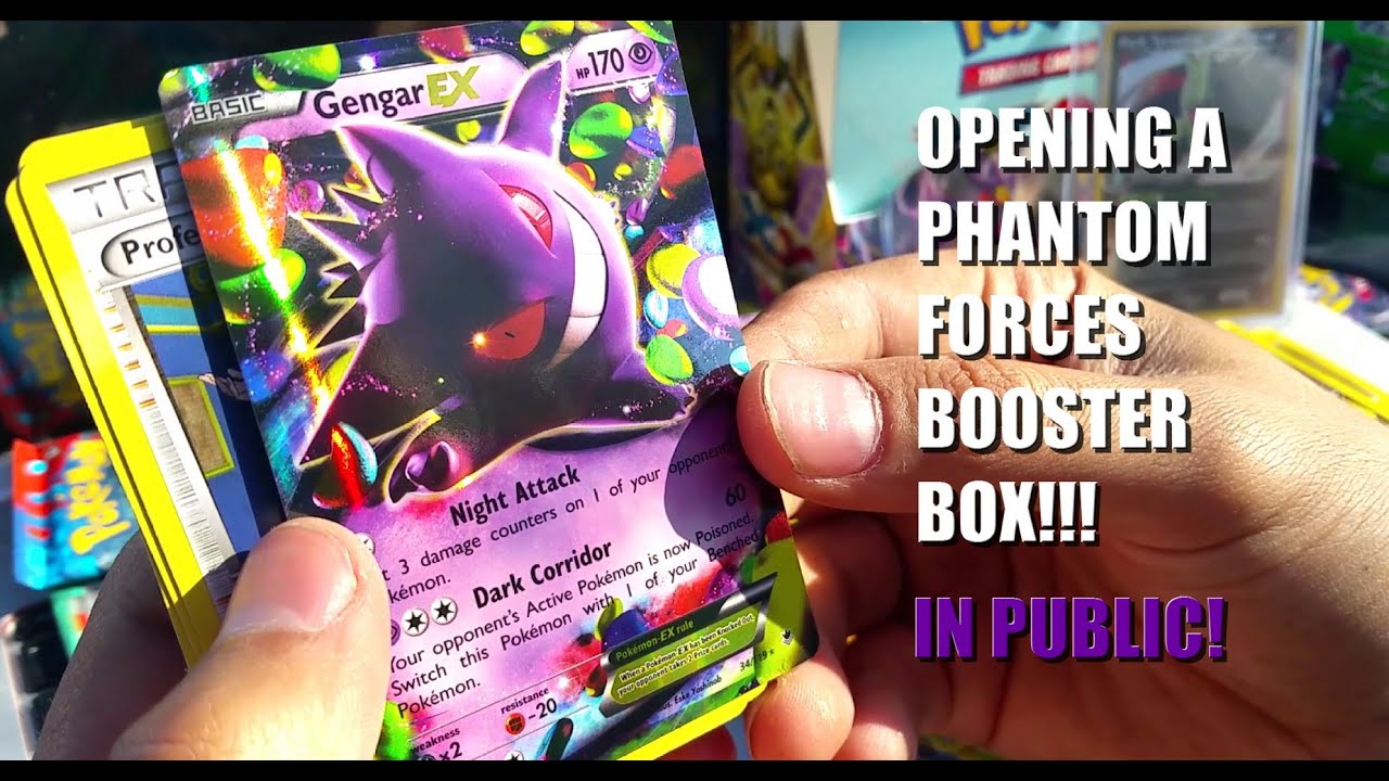 OPENING A PHANTOM FORCES BOOSTER BOX! IN PUBLIC!!! - YouTube