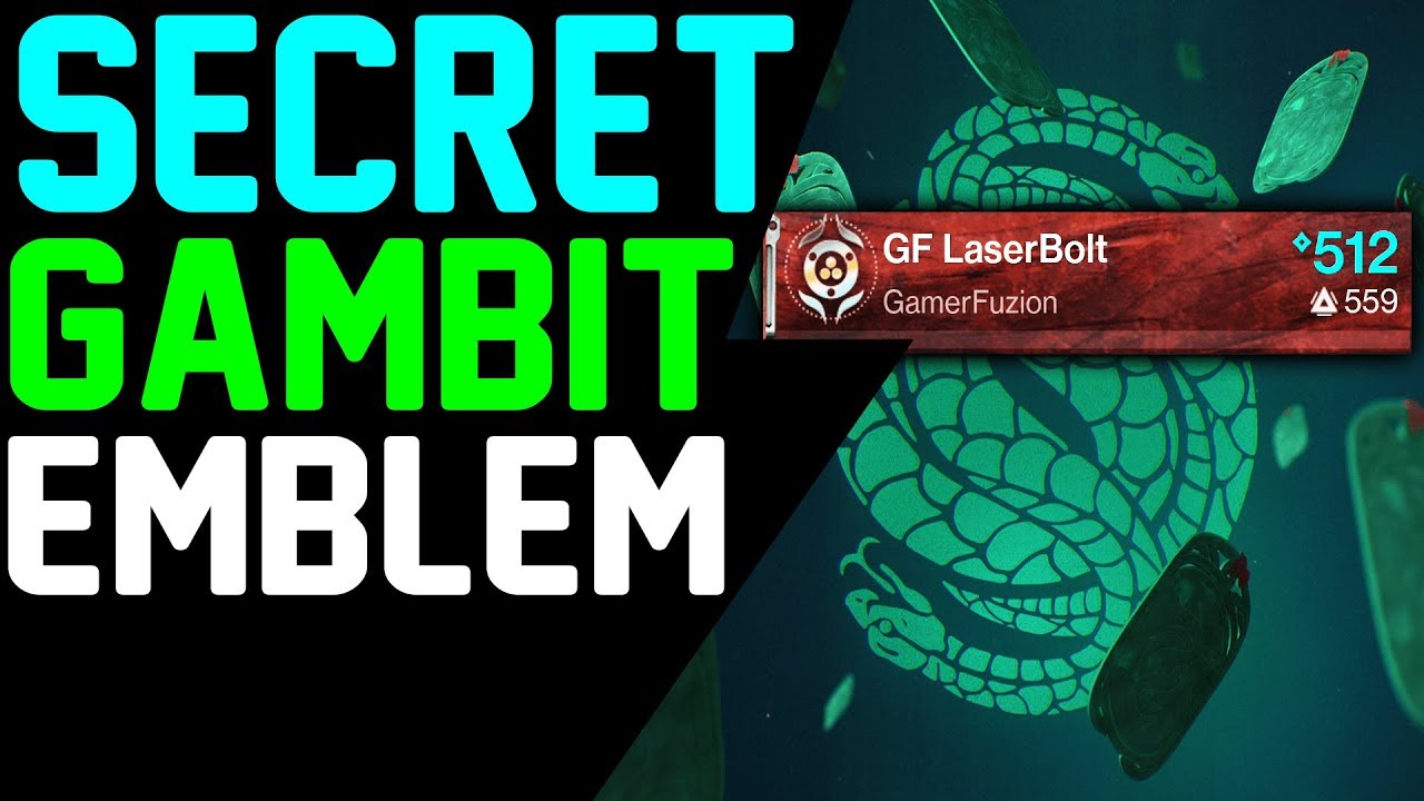 How to get SECRET GAMBIT EMBLEM - DANCE THE DEMONS AWAY Hidden Emblem ...