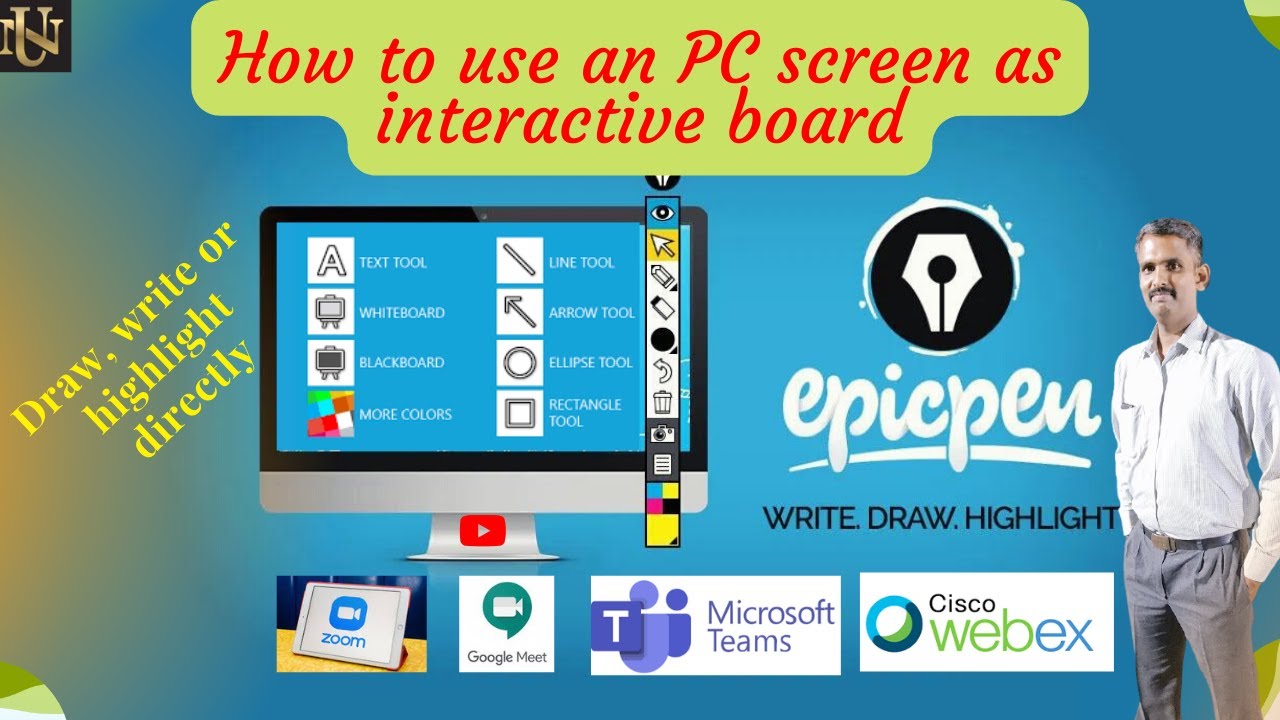 #how to use Epic Pen in your PC Screen | Easily use your PC Screen as ...