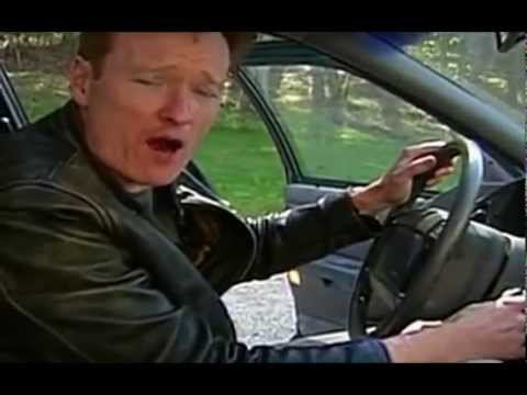 Conan O'Brien 'Introduces His Car (Favorite Moments) - YouTube