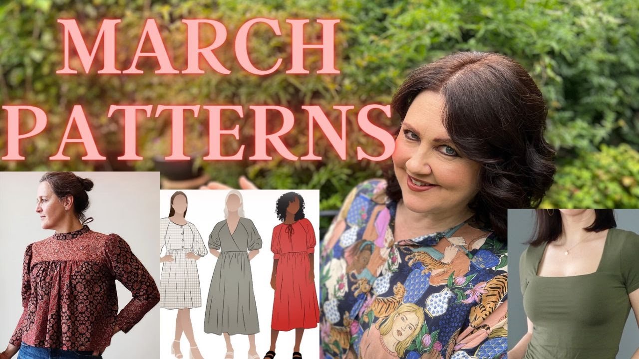 So Many Exciting NEW March Patterns! - YouTube
