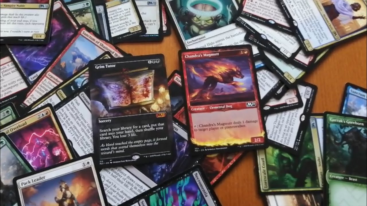 MTG Core Set 2021 Opening 20 Booster Packs - YouTube