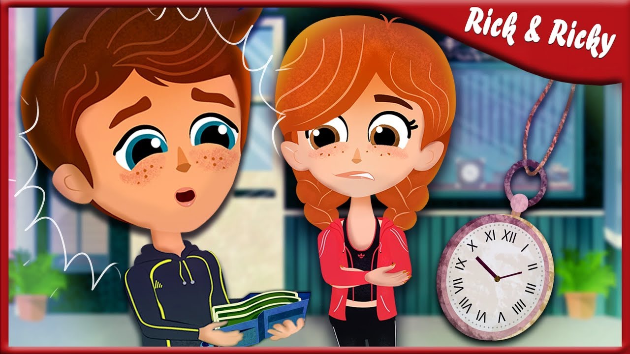 Rick and Ricky ~The Missing Watch ~ Funny Cartoon for kids #14 [4K ...