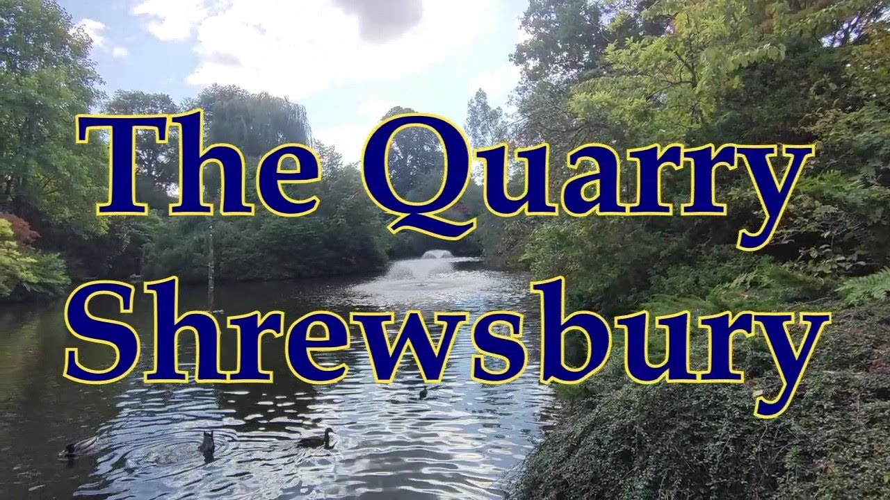 The Quarry, Shrewsbury #tourism #town #park - YouTube