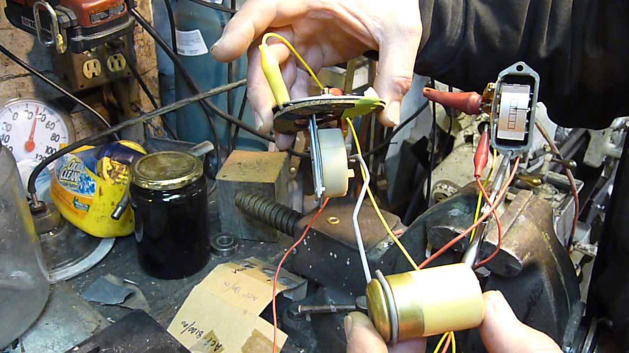 1935 Ford Fuel Gauge - YouTube