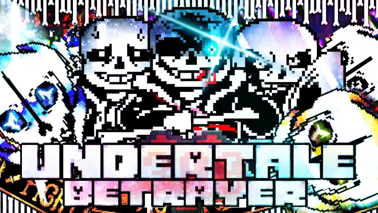 Undertale Betrayer Sans Fight Phase 1-3 By h急急急 Noob Mode # ...