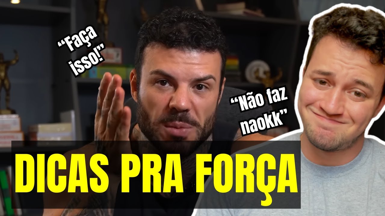 Esses 4 Exercícios Vão te deixar Incrivelmente Forte! (Laércio ...