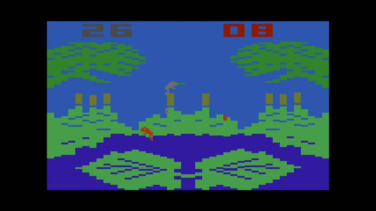 Atari 2600 - Frogs & Flies - 1982 (QUICK GAMEPLAY FOOTAGE) - YouTube