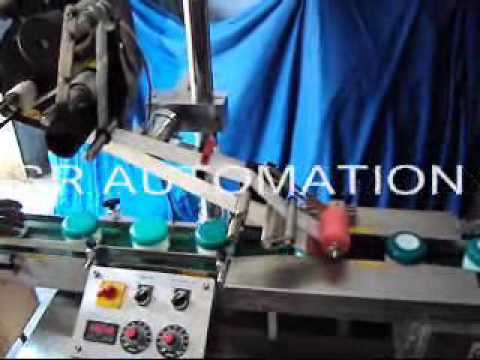 Top Labeling on Cap - YouTube