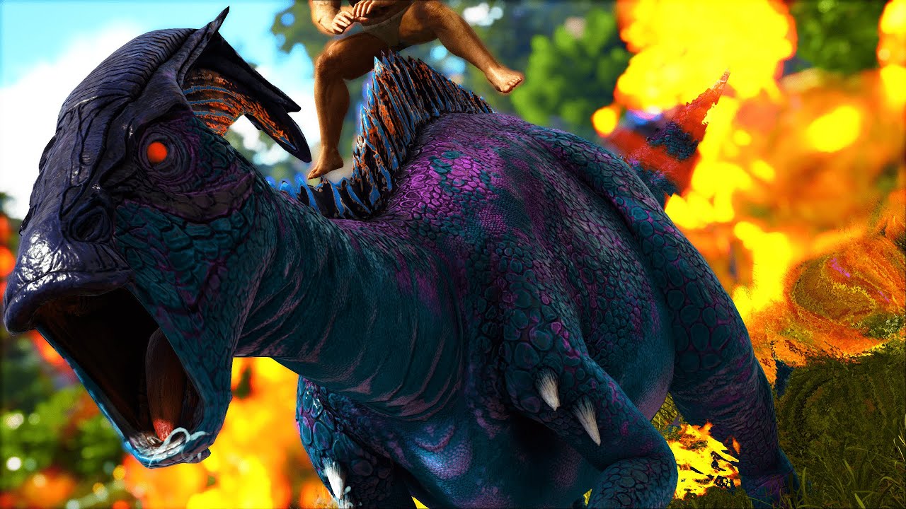 this DEMONIC PARASAUR is the MOST POWERFUL tame this SERIES ark primal ...