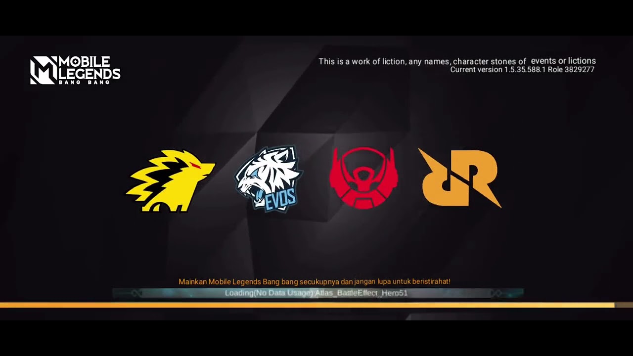 Mentahan screen login mobile legend - YouTube