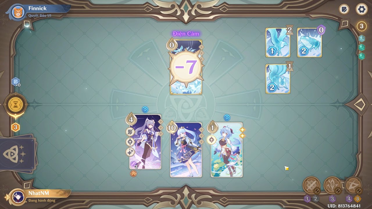 [Genshin Impact 3.3] [4K] | Genius Invokation TCG, Water Oceanid boss ...