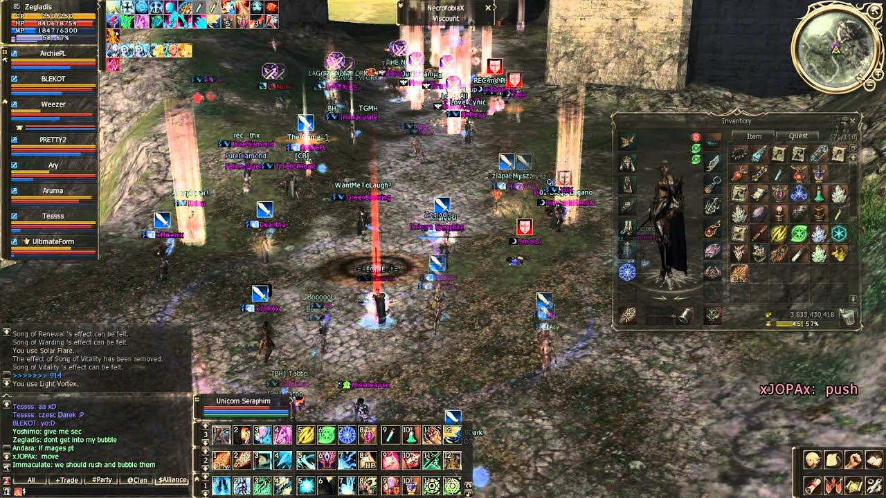 Dragon-Network Lineage 2 Goddard siege (17 09 11) - YouTube