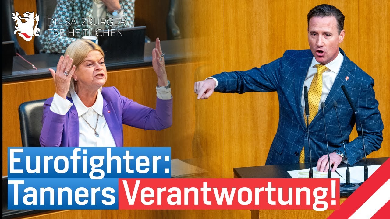 Volker Reifenberger (FPÖ): Eurofighterskandal: Tanners Verantwortung ...