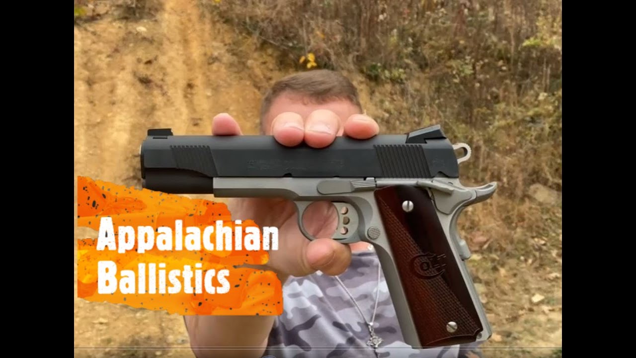 Colt 1911 Combat Elite Government Model - YouTube