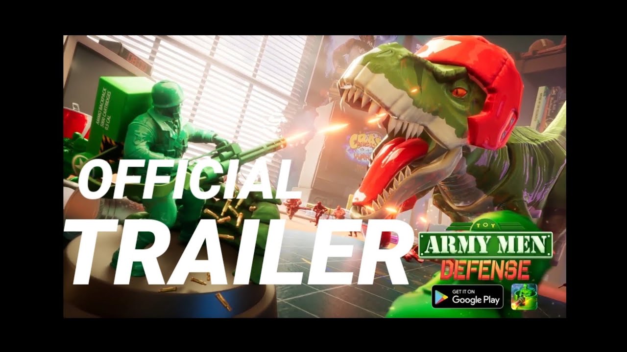 Toy Army Men Defence Merge Official Trailer android - YouTube