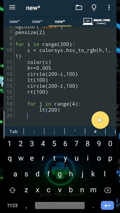 Amazing Python Turtle Graphics Design Shorts Tutorial Python Codingpython Codingtutorial