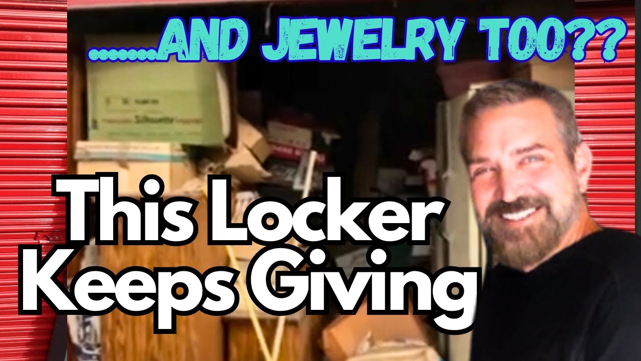 Untouched Locker Score! Gold Jewelry Haul: Storage Unit Finds - YouTube