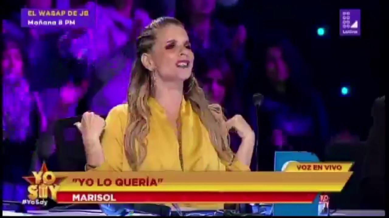 Marisol - Yo lo quería. Yo soy 12/07/19 - YouTube